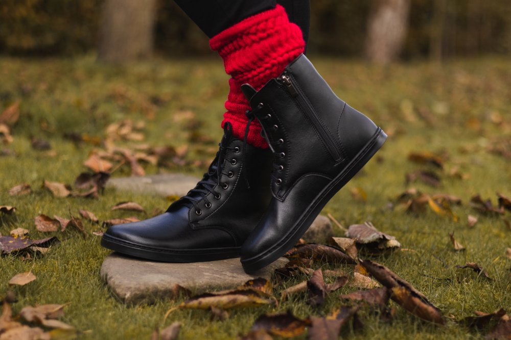 Zipper Black :: barefoot obuv :: peerko